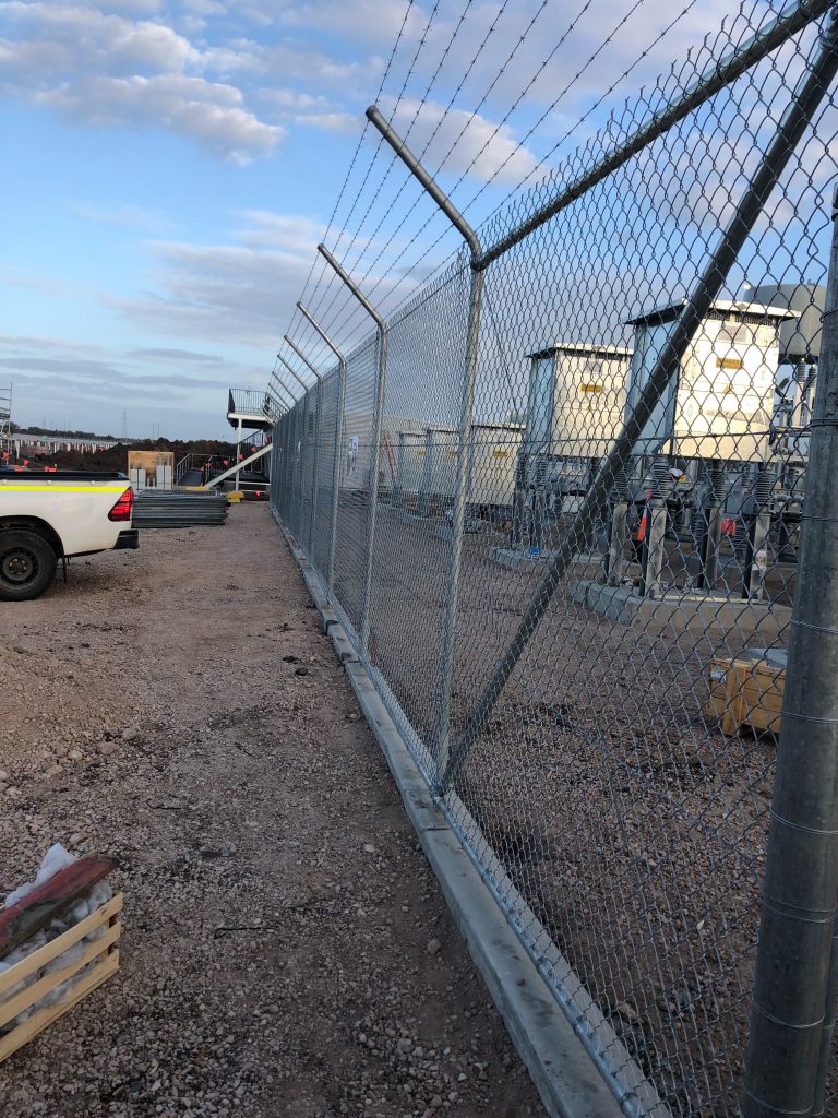 Wind Farm, Vic - Sunset Fencing